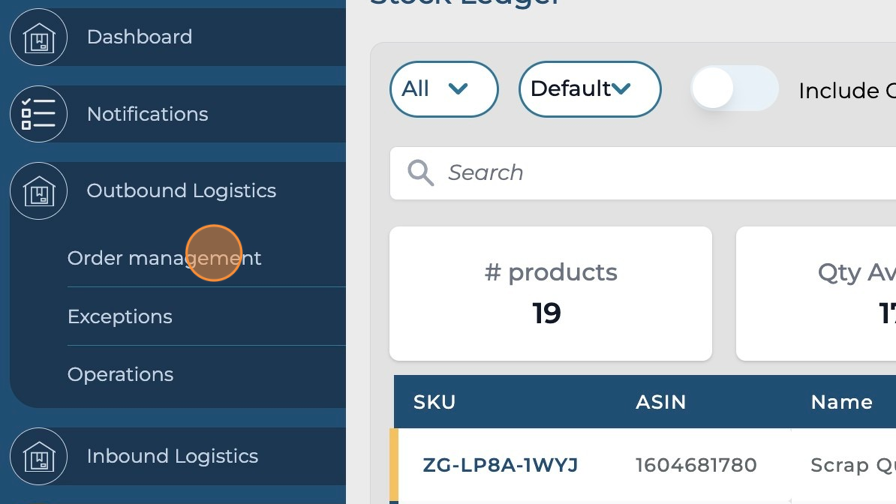 Release inventory For Shipment Creation From Stock Ledger