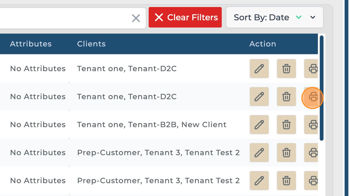 Tote Management - Printing barcodes