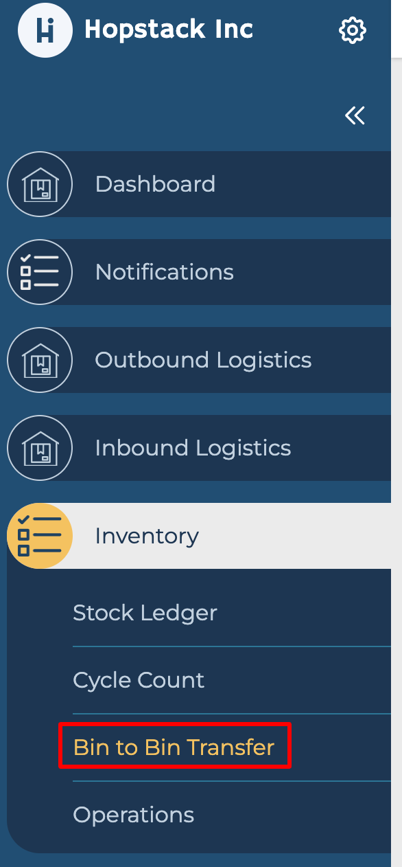 Bin-To-Bin transfer - Activating Plan
