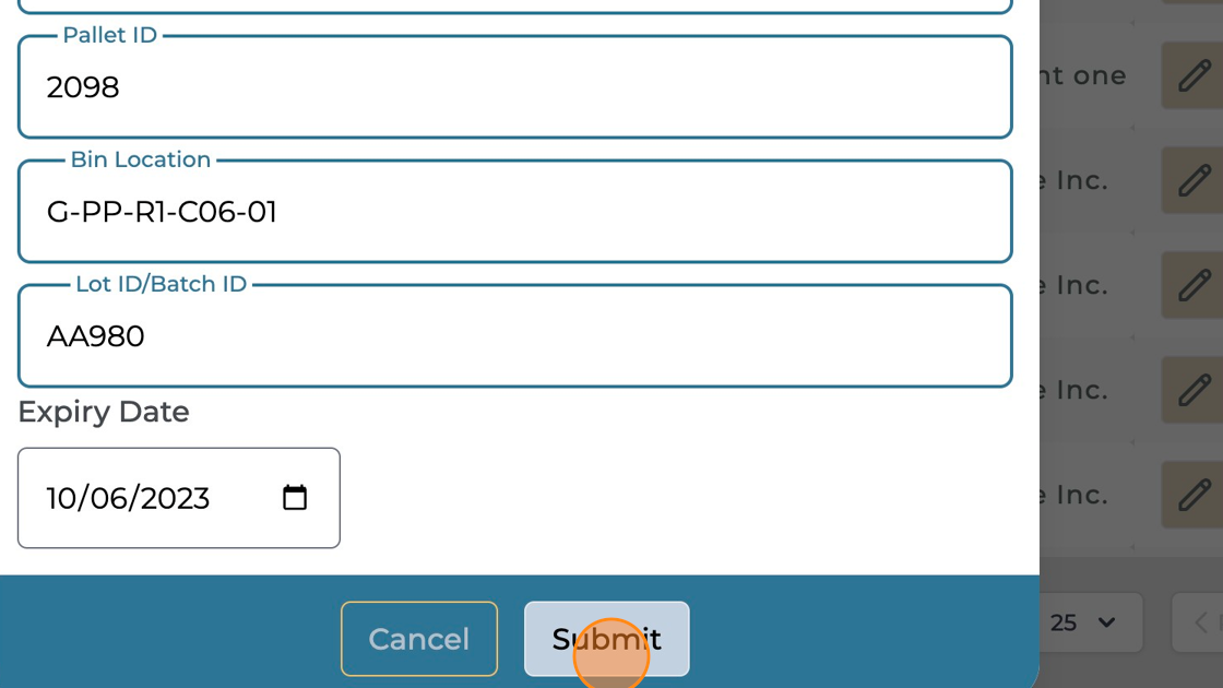 SKU-Bin Management - Edit, Stock Update and Delete SKU-Bin Mappings