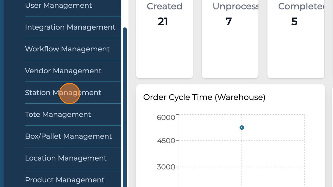 Station Management - Edit and Delete Stations