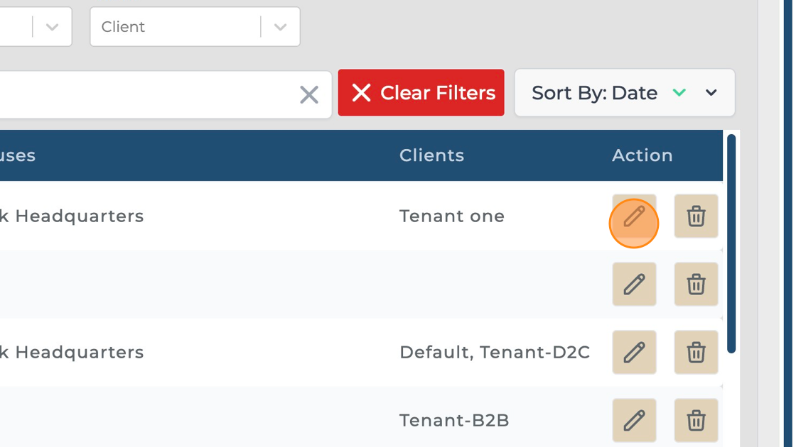 Station Management - Edit and Delete Stations