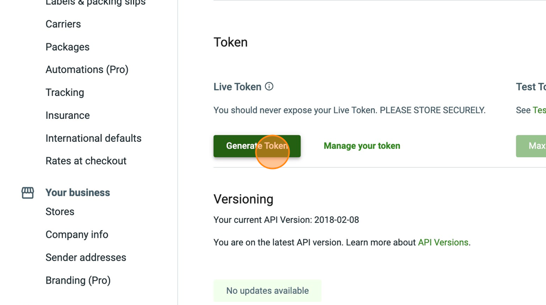 How to connect your Shippo account to Hopstack