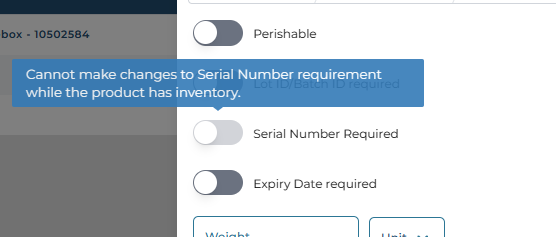 Add Serial Number While Receiving